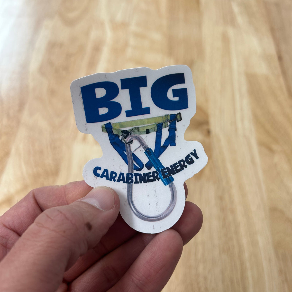 Big Energy Carabiner Sticker – Notorious Fire Co.
