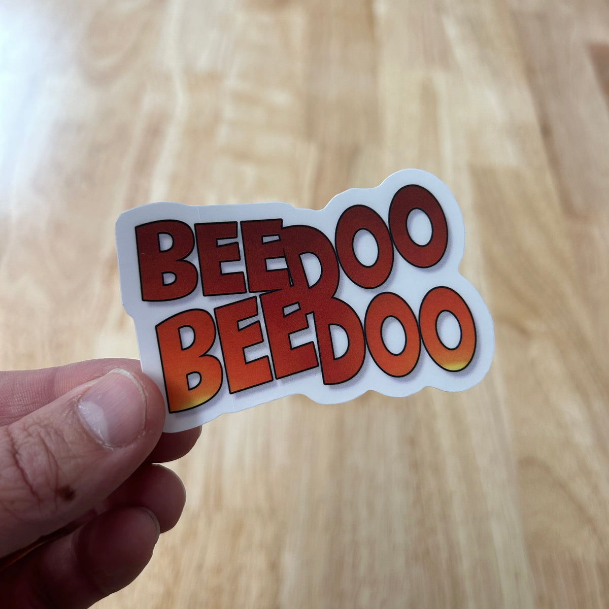 Beedoo Beedoo Sticker – Notorious Fire Co.