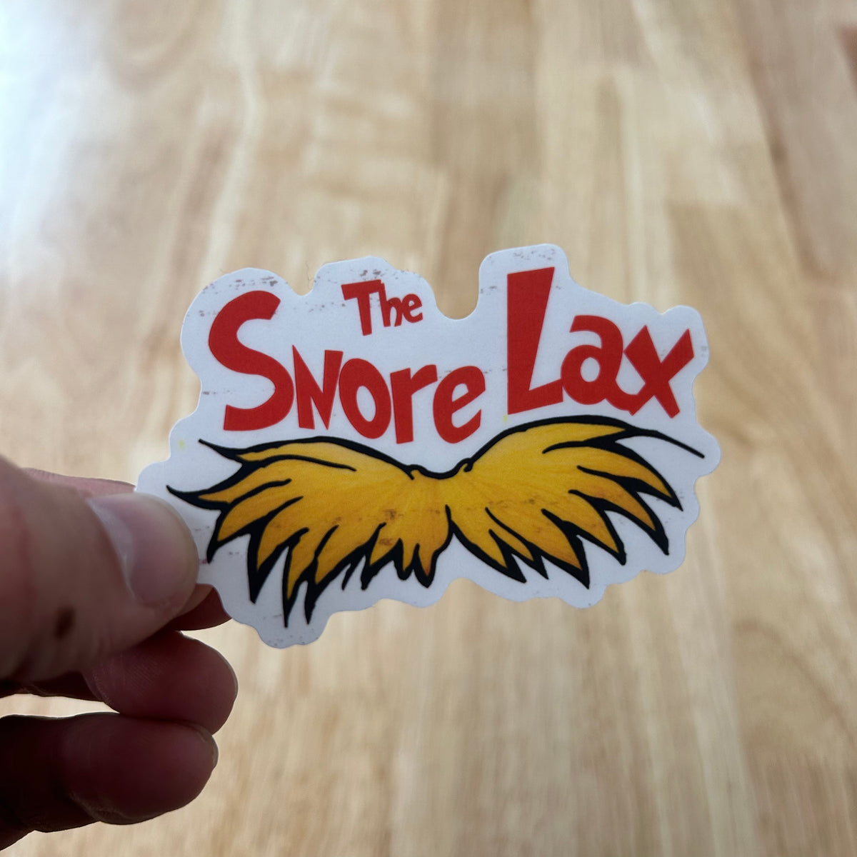 The Snore-Lax Sticker – Notorious Fire Co.