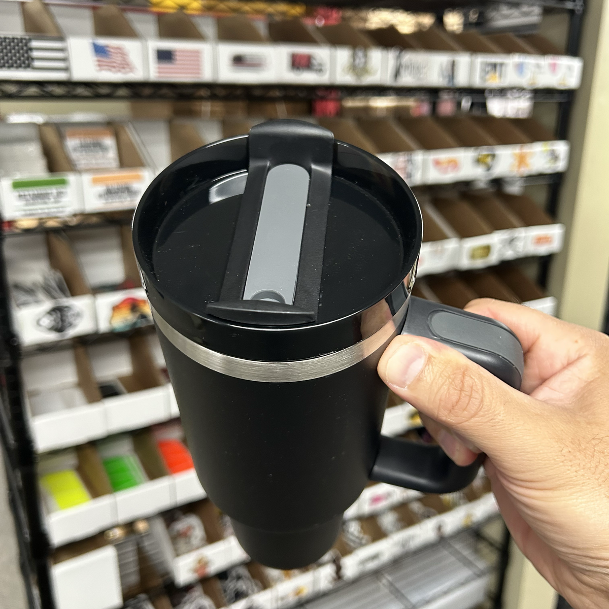 40oz Stainless Steel Quencher - Black – Notorious Fire Co.