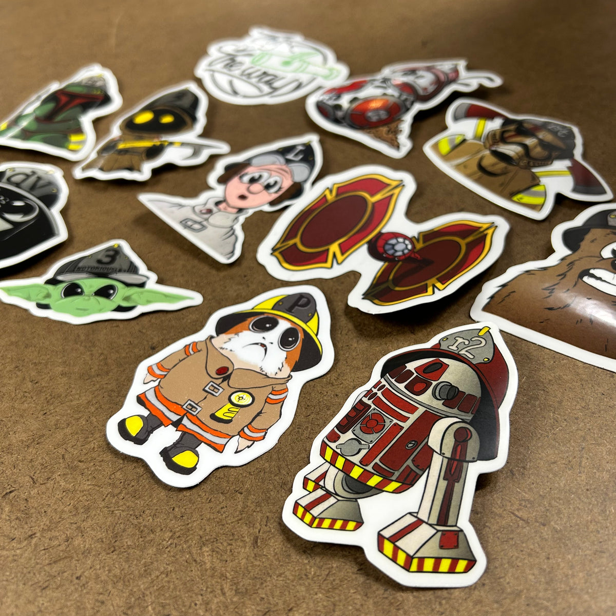 Light Vs Dark Sticker Bundle – Notorious Fire Co.