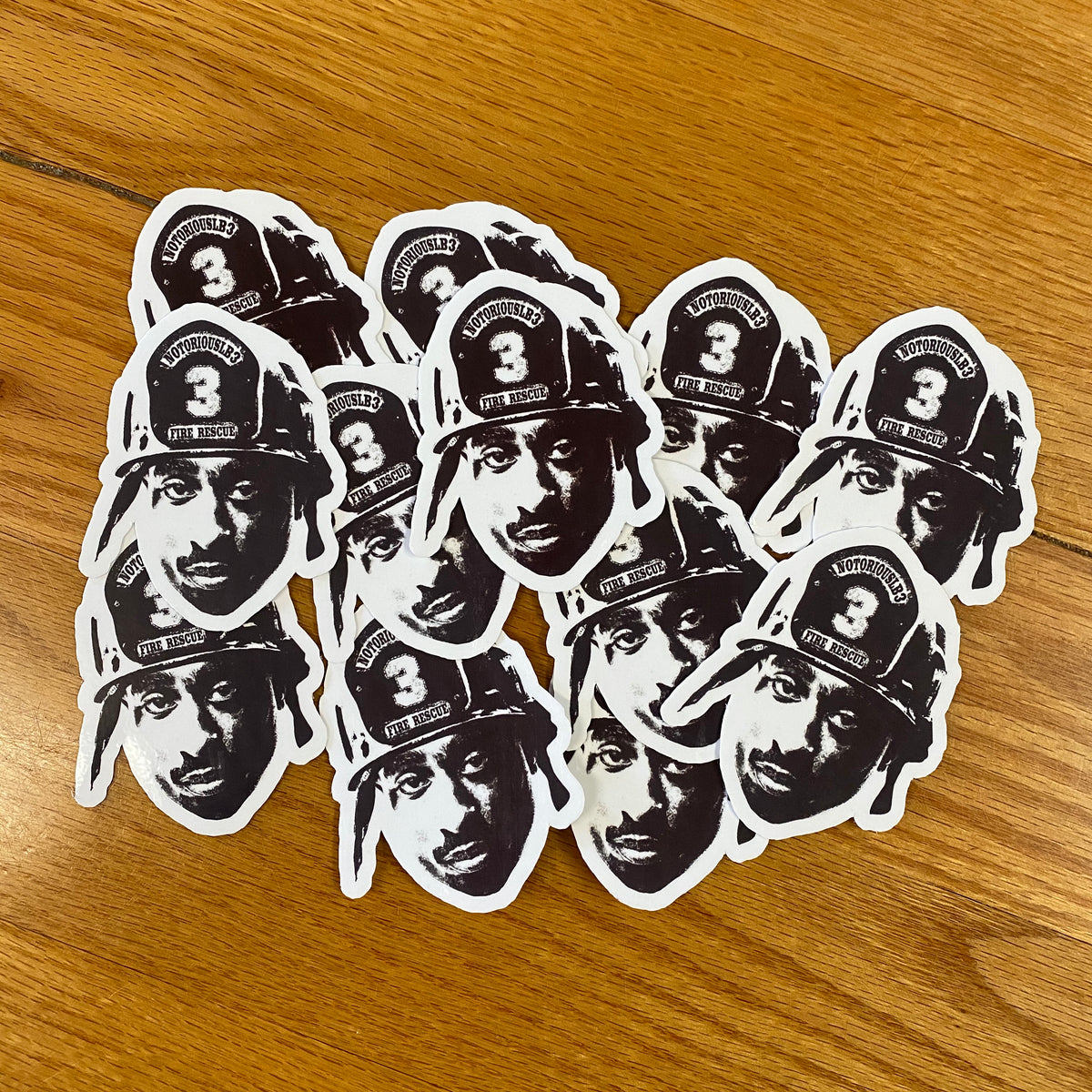 Firefighter Pac Sticker – Notorious Fire Co.