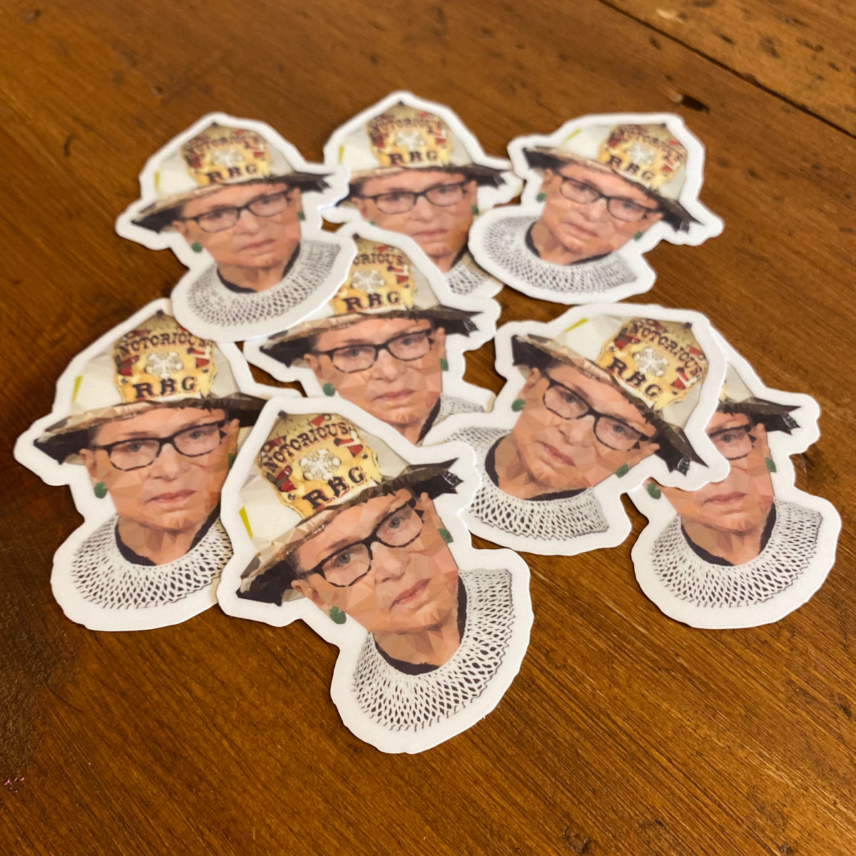 Notorious R.B.G. Sticker – Notorious Fire Co.