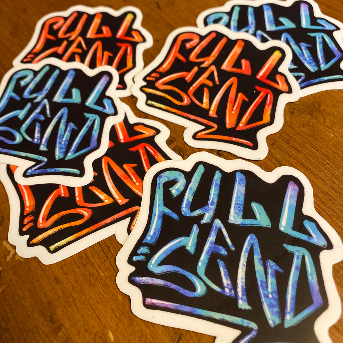 "Full Send" Sticker – Notorious Fire Co.