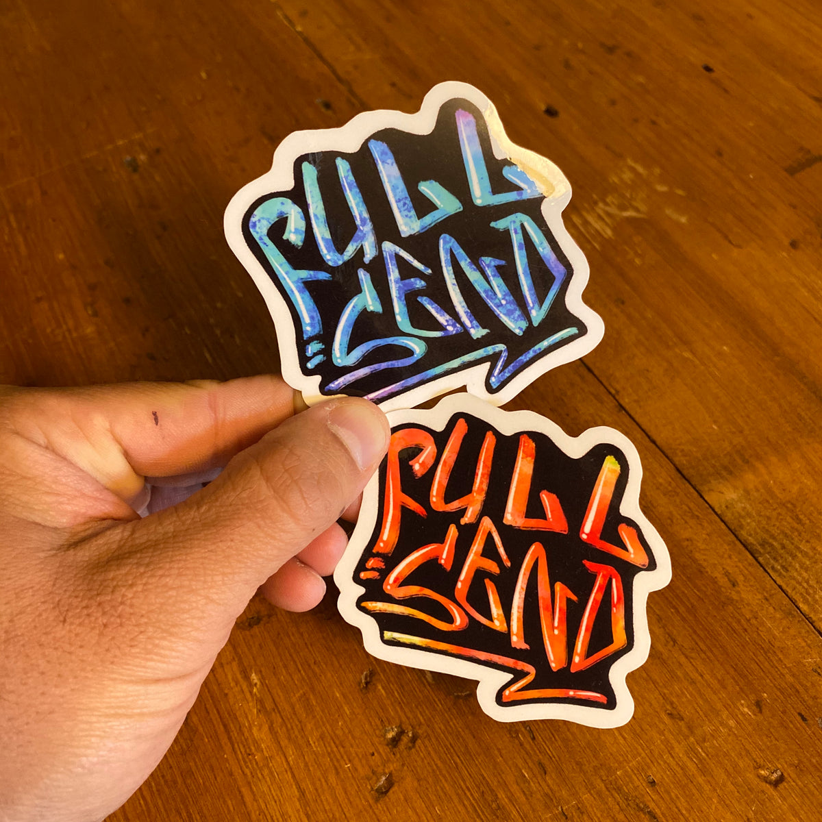 "Full Send" Sticker – Notorious Fire Co.