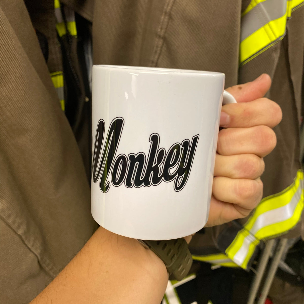 Hose Monkey Mug – Notorious Fire Co.