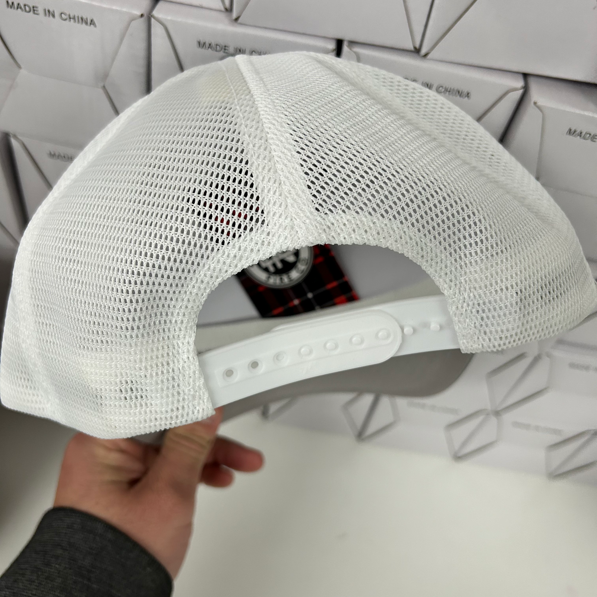 Gray Leather Logo Hat – Notorious Fire Co.