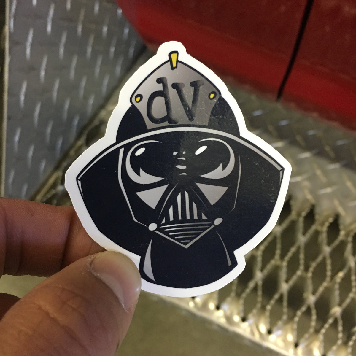 Assistant Chief Vader Sticker – Notorious Fire Co.