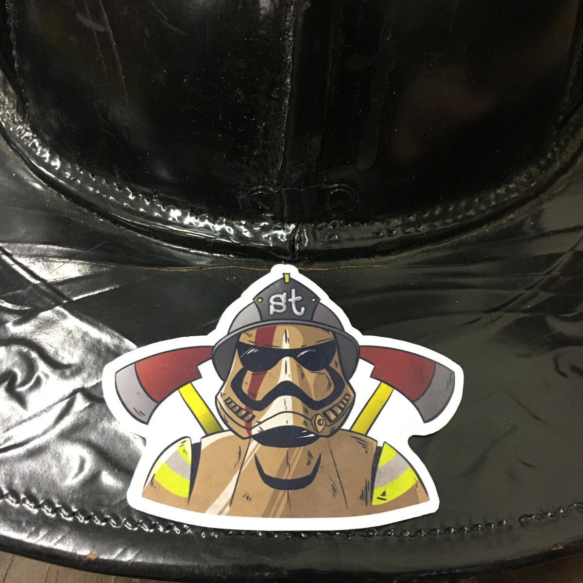 Stormtrooper Firefighter Sticker – Notorious Fire Co.