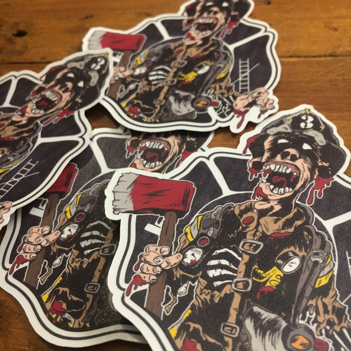 Zombie Maltese Sticker – Notorious Fire Co.