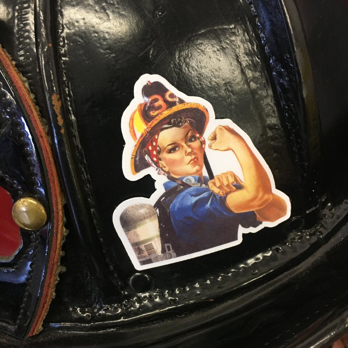 Rosie the Firefighter Sticker – Notorious Fire Co.