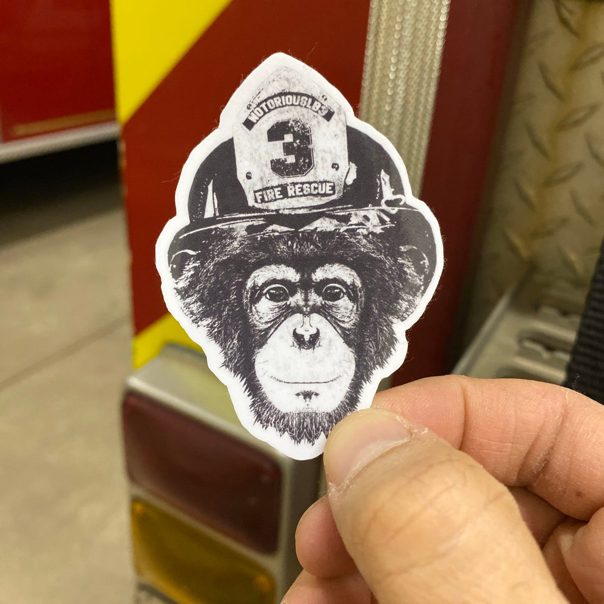 Fire Monkey Sticker – Notorious Fire Co.