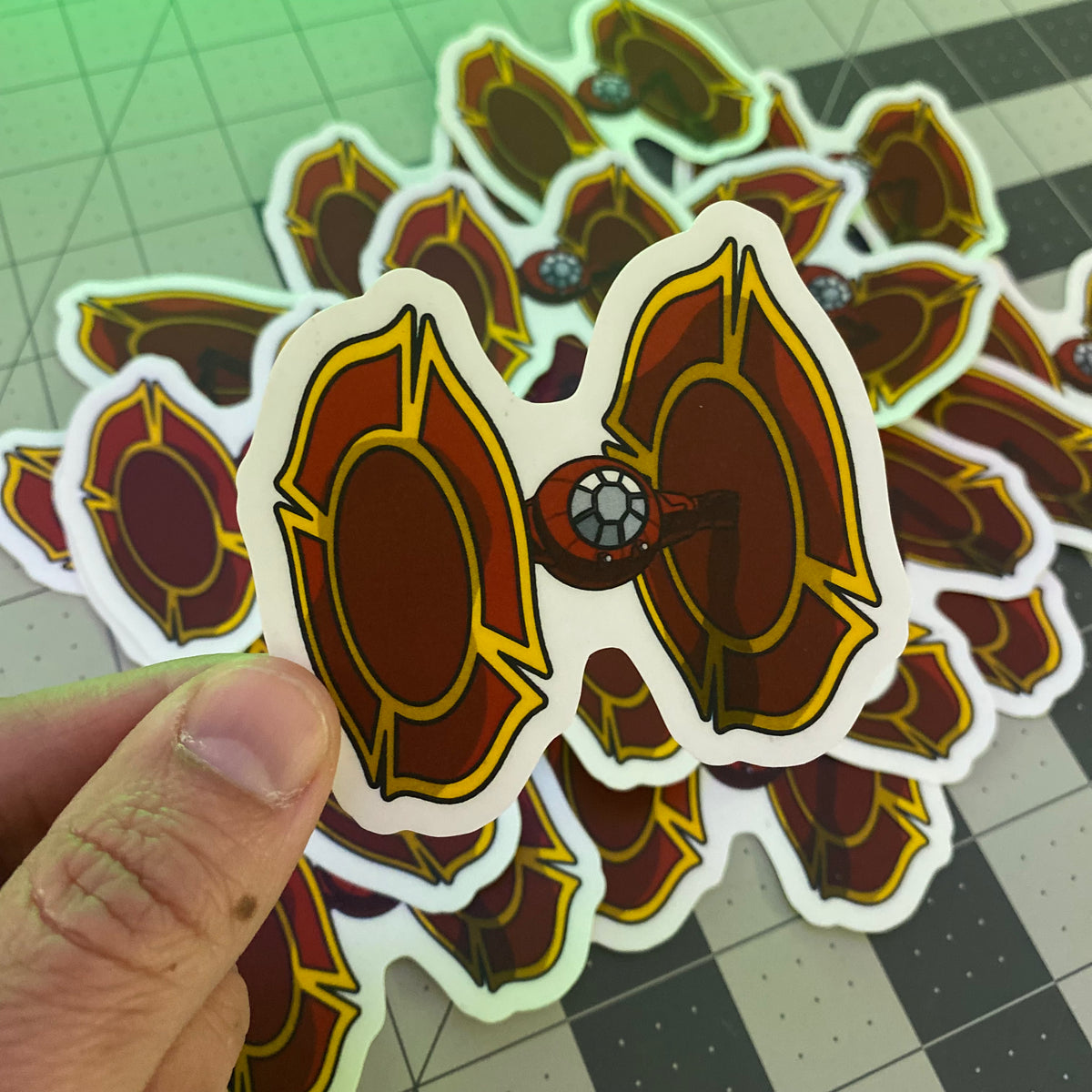 Tie Fighter Sticker – Notorious Fire Co.