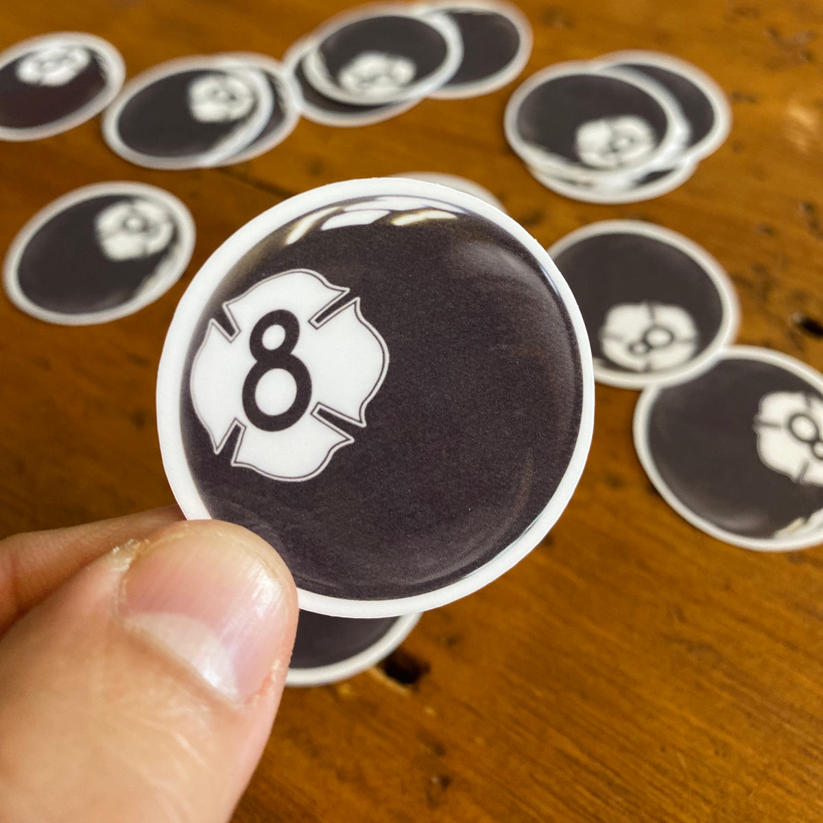 8-Ball Sticker – Notorious Fire Co.