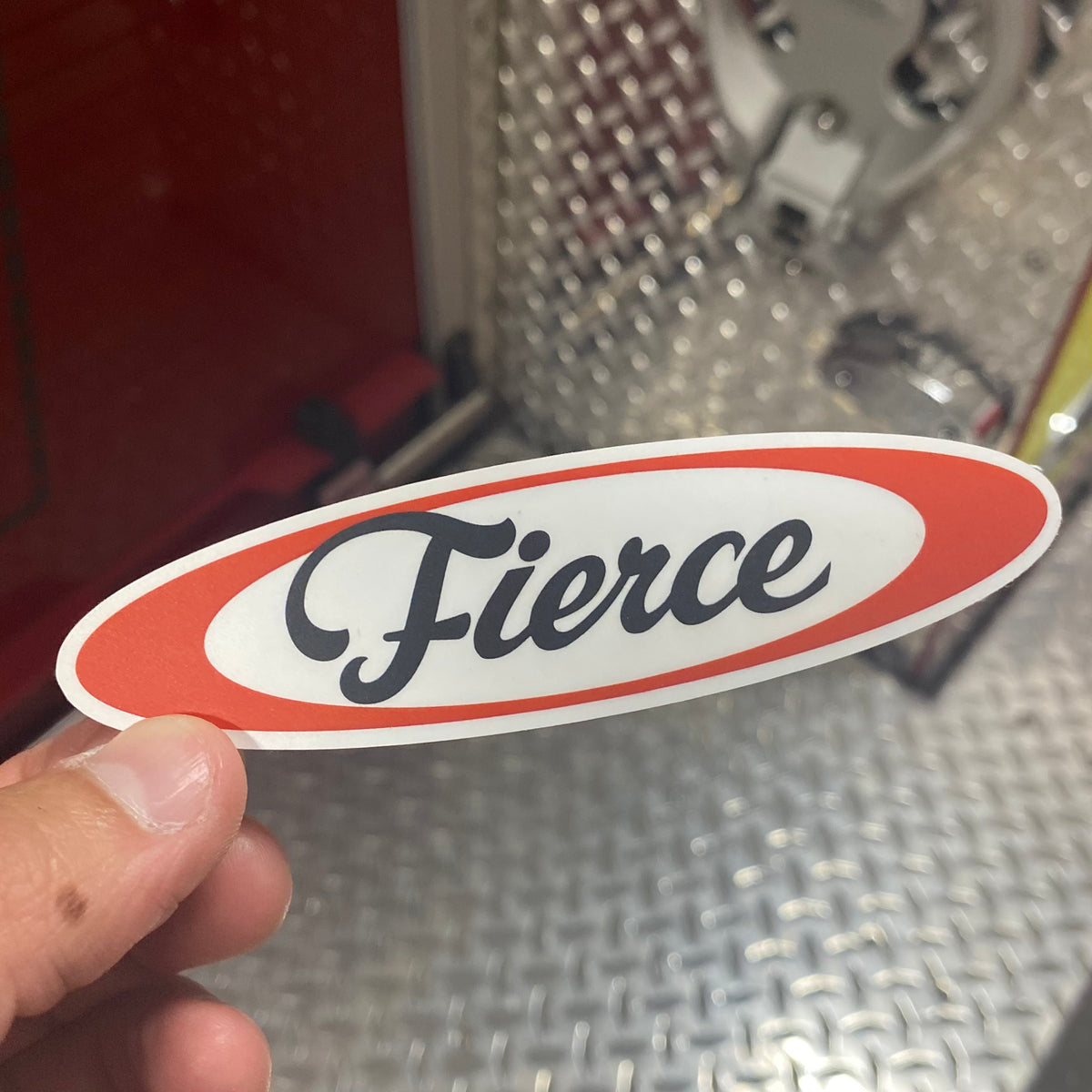 Fierce Logo Sticker – Notorious Fire Co.