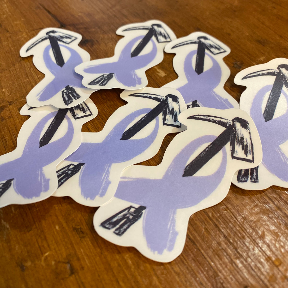 Testicular Cancer Awareness Halligan Sticker – Notorious Fire Co.