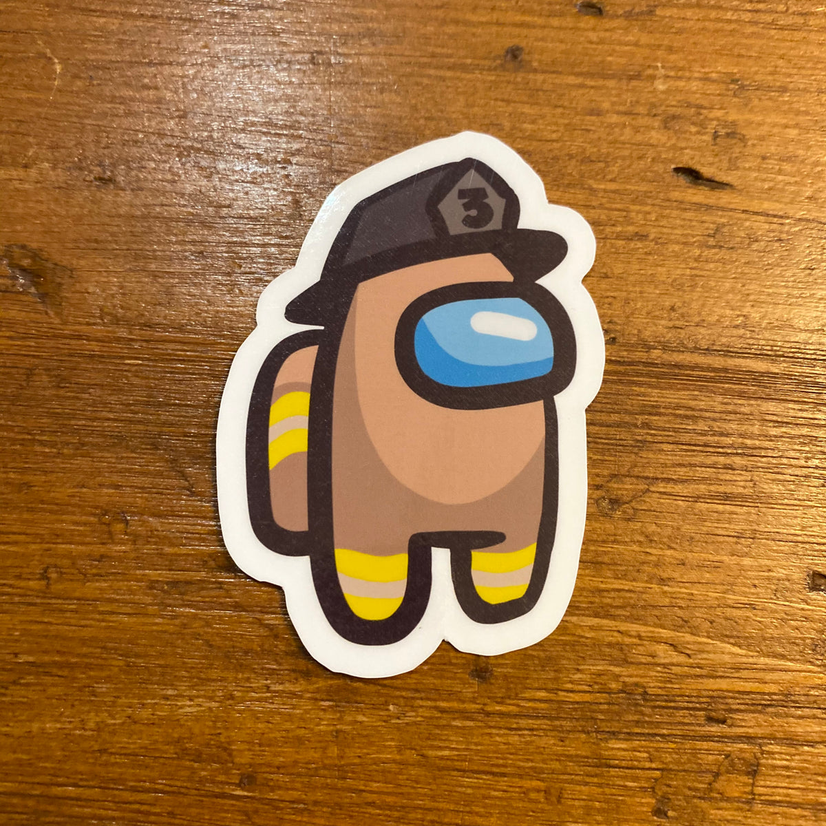 Firefighter "SUS" Sticker – Notorious Fire Co.